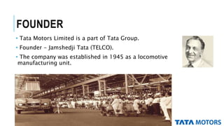 TATA MOTORS presentation (STRATEGIC MANAGEMENT) | PPTX