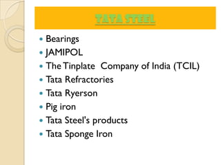 Tata product mix | PPTX