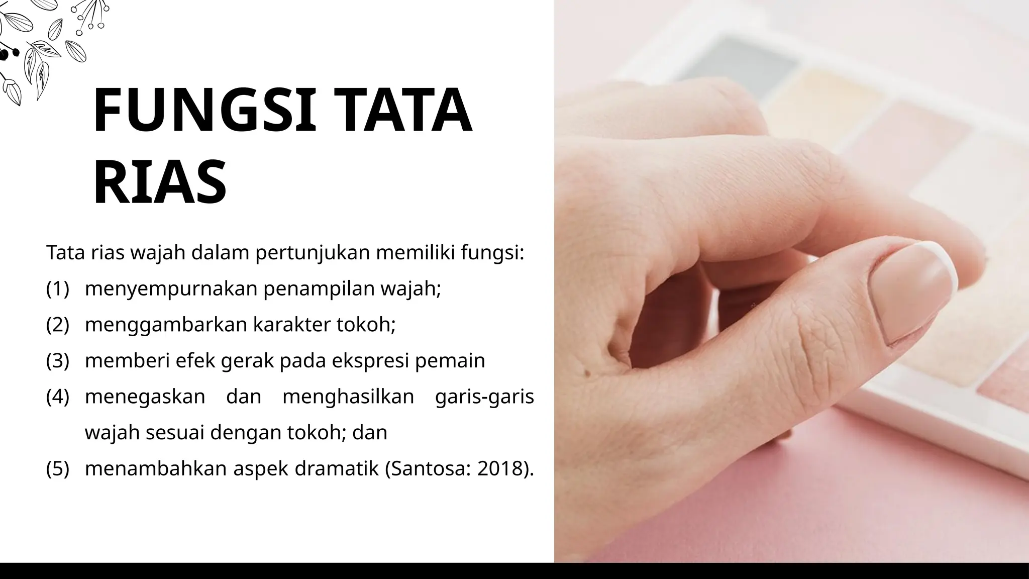 TATA RIAS DALAM TARI Pembelajaran Seni Tari | PPTX