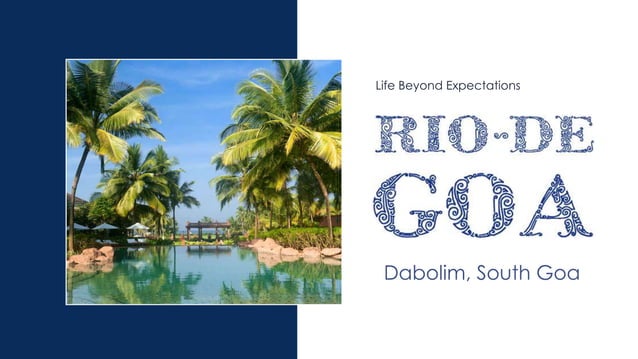 Tata Rio De Goa project by Tata Housing - 1/2/3 BHK Apartments | PPT