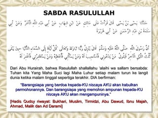 Tata sholat tahajjud | PPS