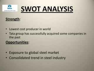 Tata steel | PPTX