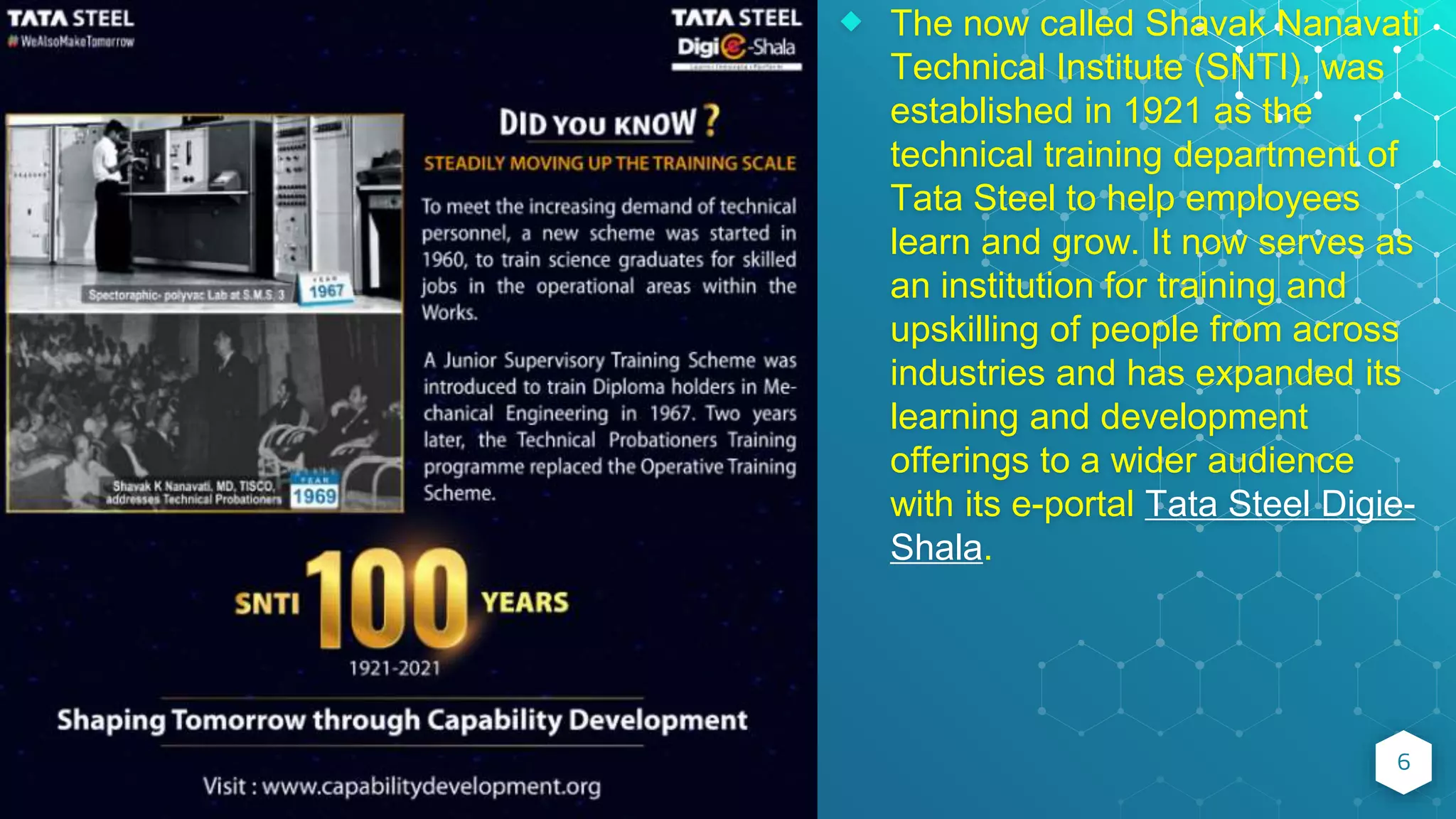 Tata steel digie shala ppt | PPTX