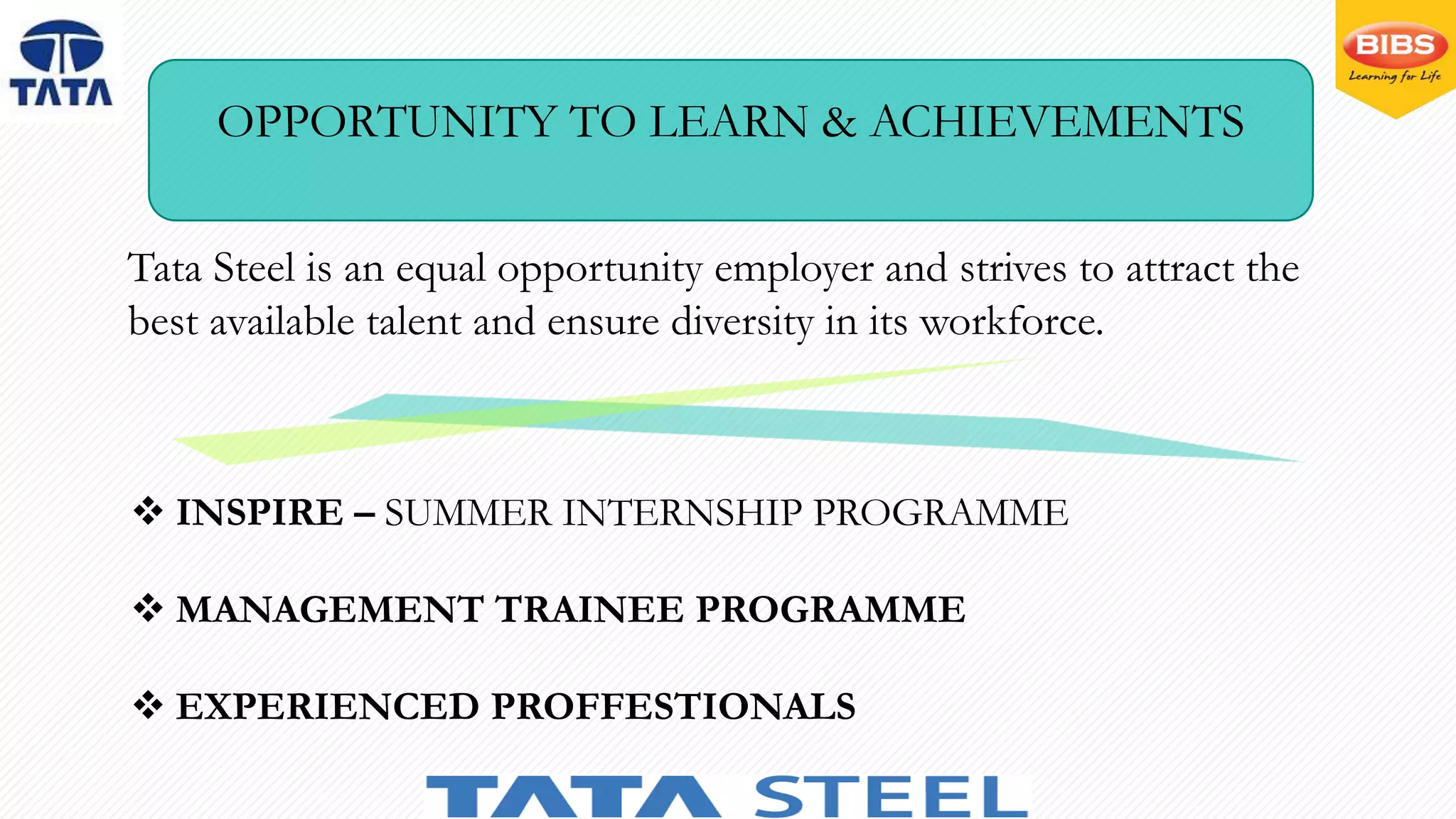 TATA STEEL | PPTX