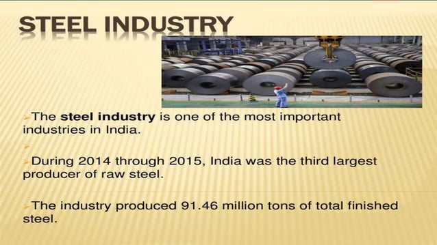 A Presentation on Tata steel Company | PPTX