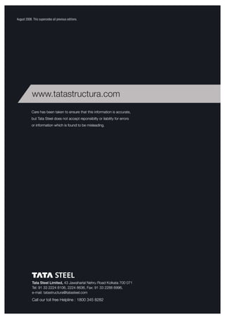 Tata structura - Steel Hollow Sections | PDF