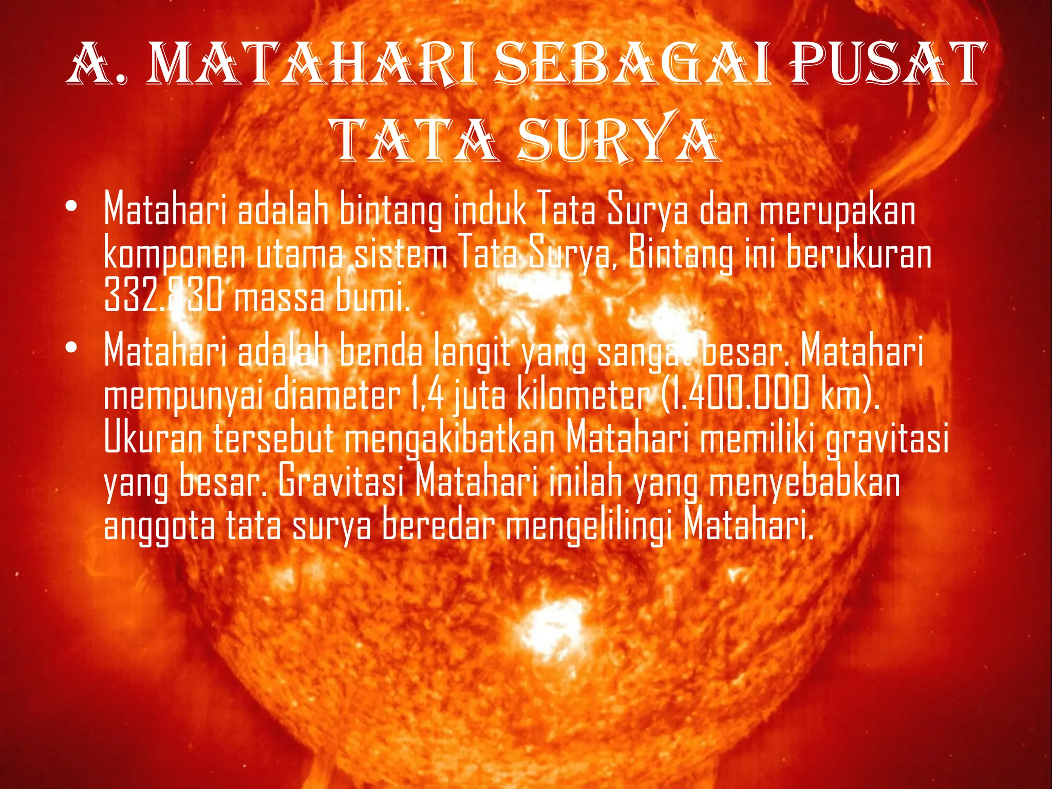 MATERI TENTANG TATA SURYA DALAM BENTUK ppt | PPT