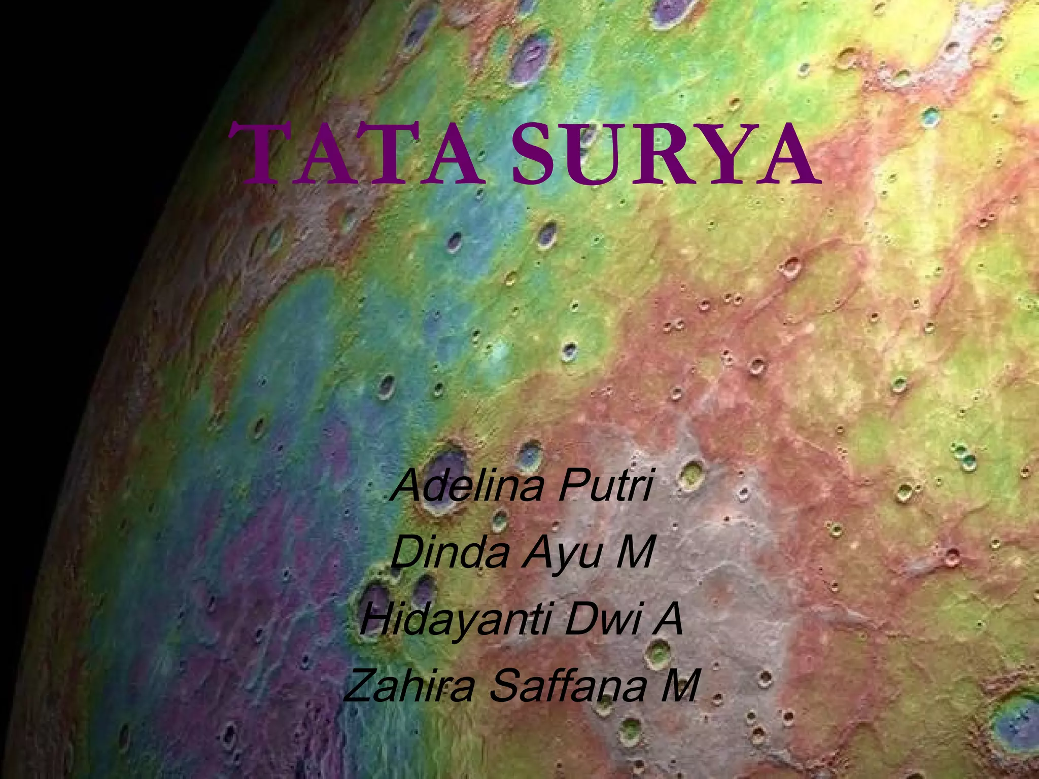 Tata Surya | PPT
