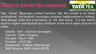 Tata tea | PPTX