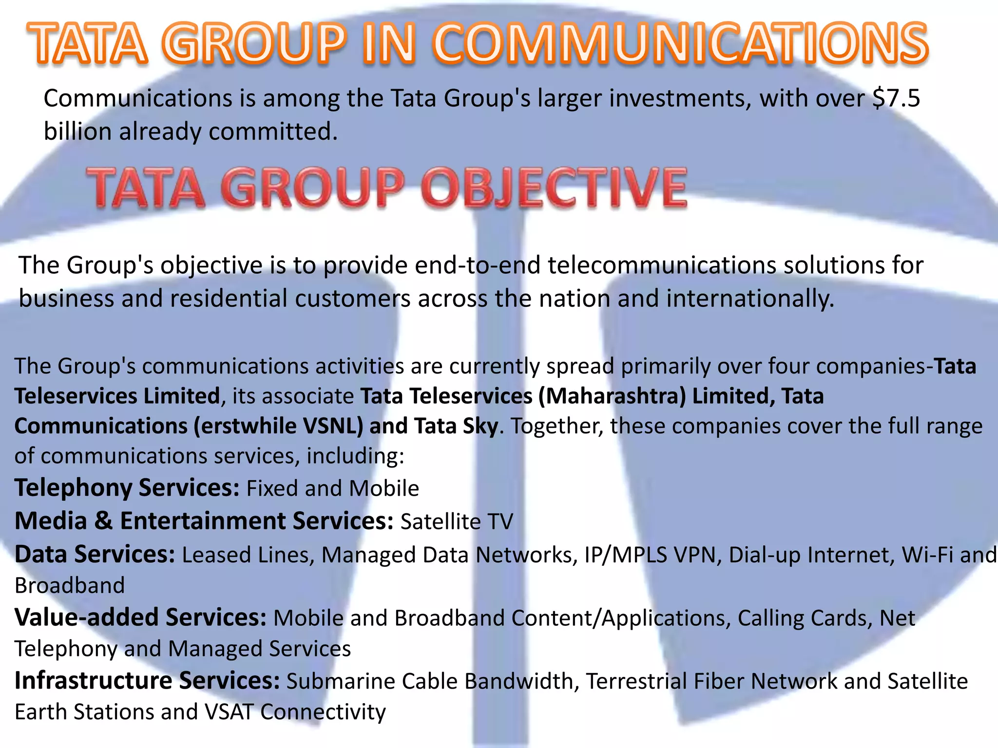 Tata teleservices | PPT