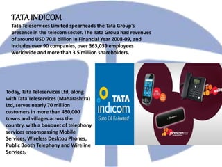 Tata teleservices | PPT