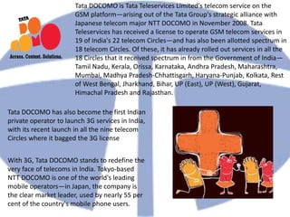 Tata teleservices | PPT
