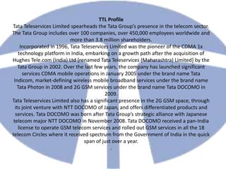 Tata teleservices | PPT