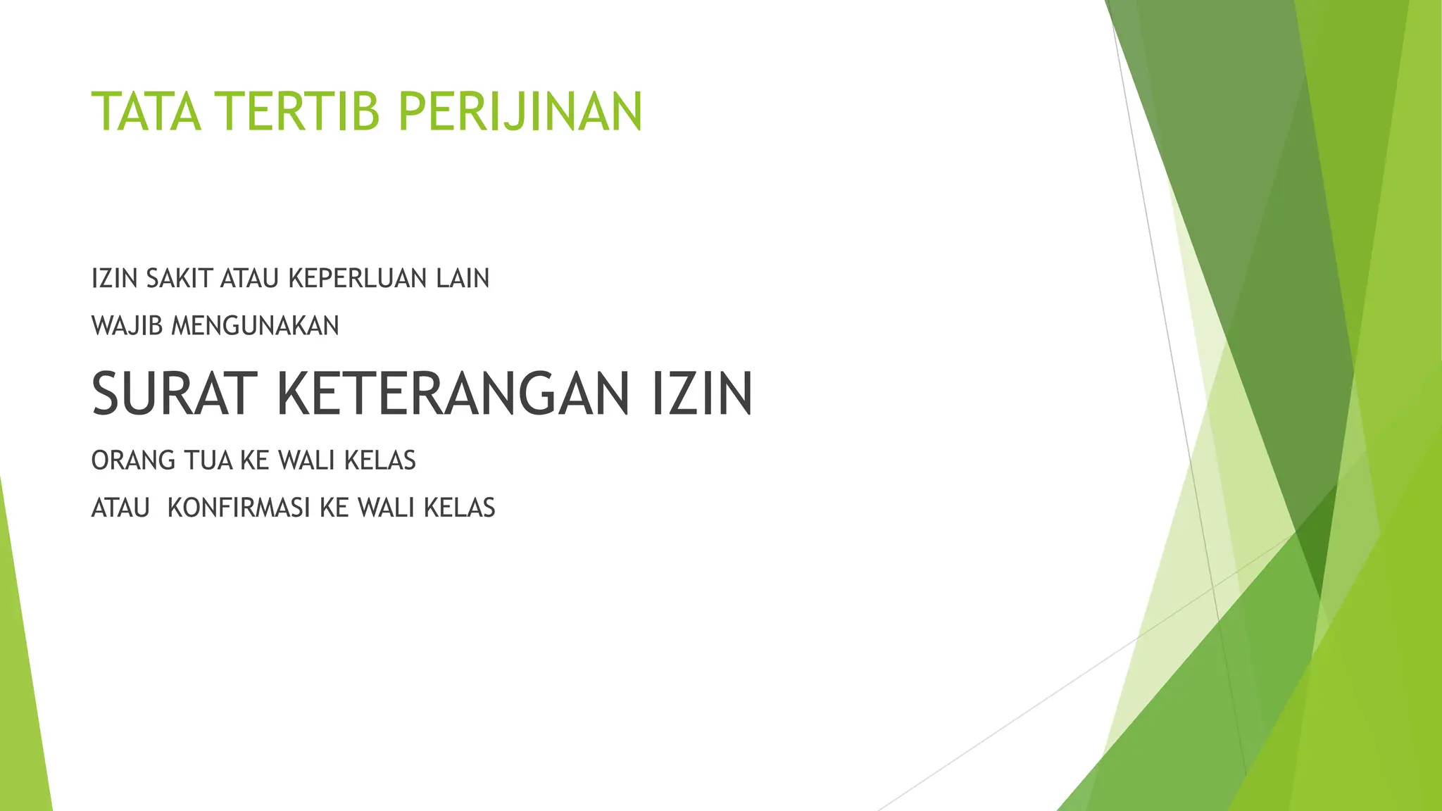 CONTOH TATA TERTIB SEKOLAH PKO yang bisa dijadikan reverensi | PPT