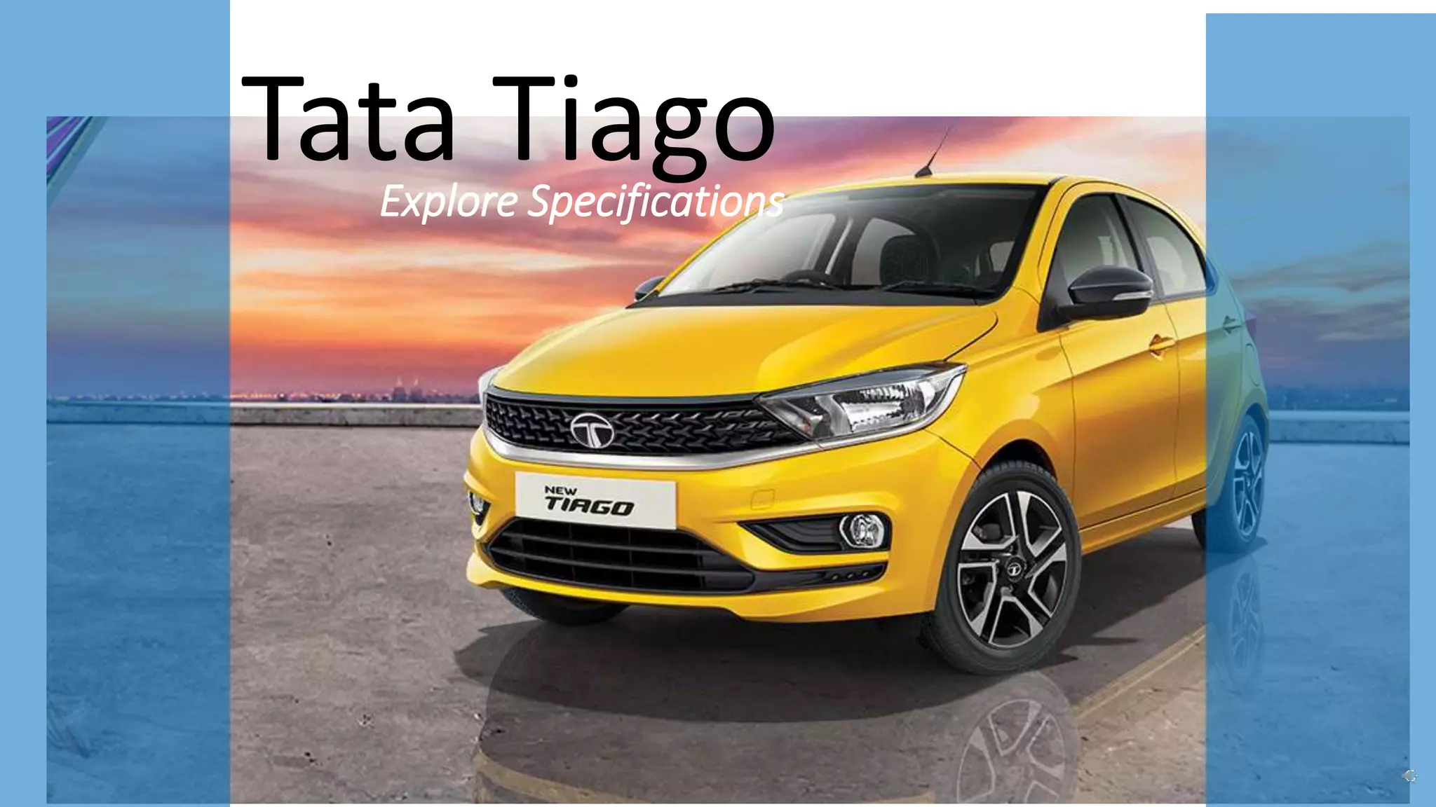 Tata Tiago Specifications | PPT