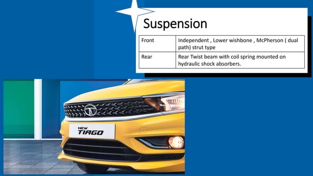 Tata Tiago Specifications | PPT