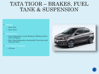 Tata Tigor Specification | PPTX