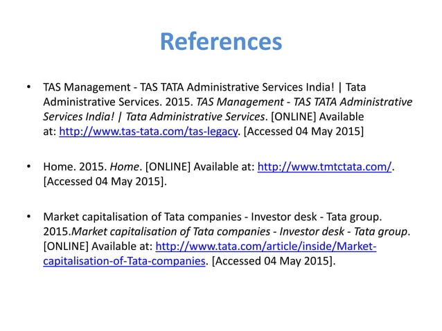 Training and development programme by TATA Group | PPTX