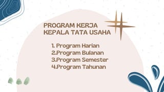 PRESENTASI PROGRAM KERJA TATA USAHA SMP.pptx