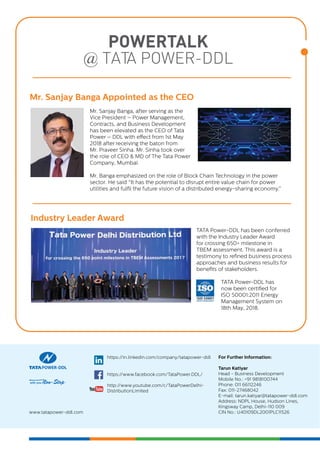 TATA Power-DDL Utility Connect (Issue 03) | PDF | Gas and Electric | Home Utilities