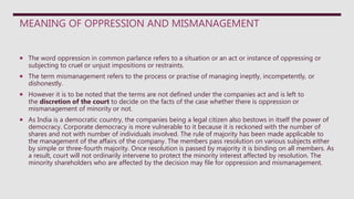 Presentation on Tata vs Cyrus Mistry Case by Khyati Savla | PPTX