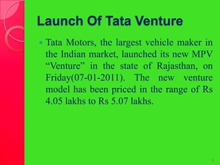 Tata venture | PPSX