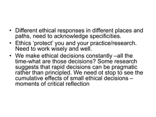 Tate ethics | PPTX