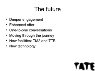 Tate Membership by Martin Barden | PPT