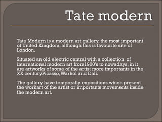 Tate Modern! | PPT