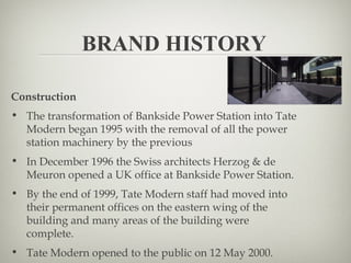 Tate modern presentation | PPT