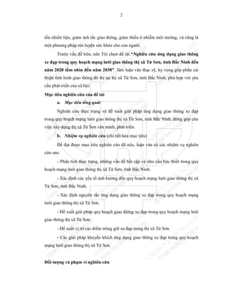 Ứng dụng giao thông xe đạp trong quy hoạch mạng lưới giao thông | PDF