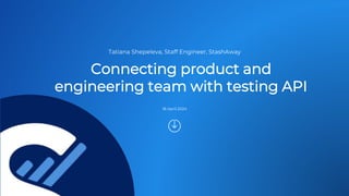 Apidays Singapore 2024 - Connecting Product and Engineering Teams with ...