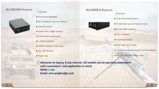 Tactical mobile microwave wireless video transmission system | PPT