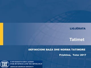 Tatimet definicioni baza dhe norma tatimore 2017 | PPT