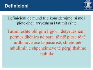 Tatimet definicioni baza dhe norma tatimore 2017 | PPT