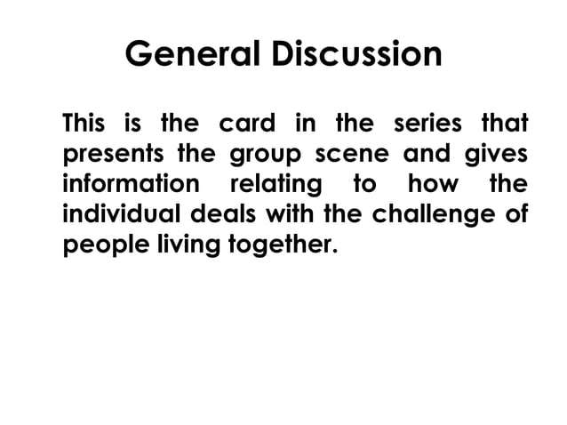 TAT Interpretation | PPT