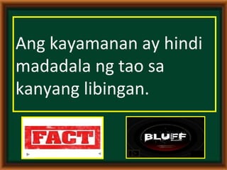 Tatlong mukha ng kasamaan | PPT