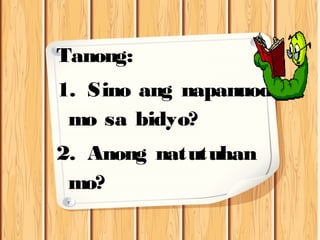 Tatlong mukha ng kasamaan | PPT