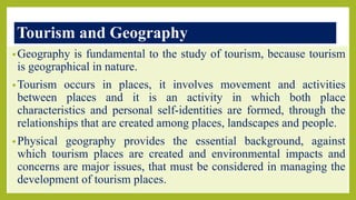 Travel Agency and Tour Operation Management -Geography of Tourism | PPTX