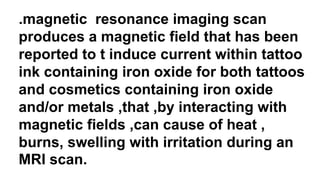 tatoo case skin toxicity | PPTX | Skin and Dermatology | Diseases and ...