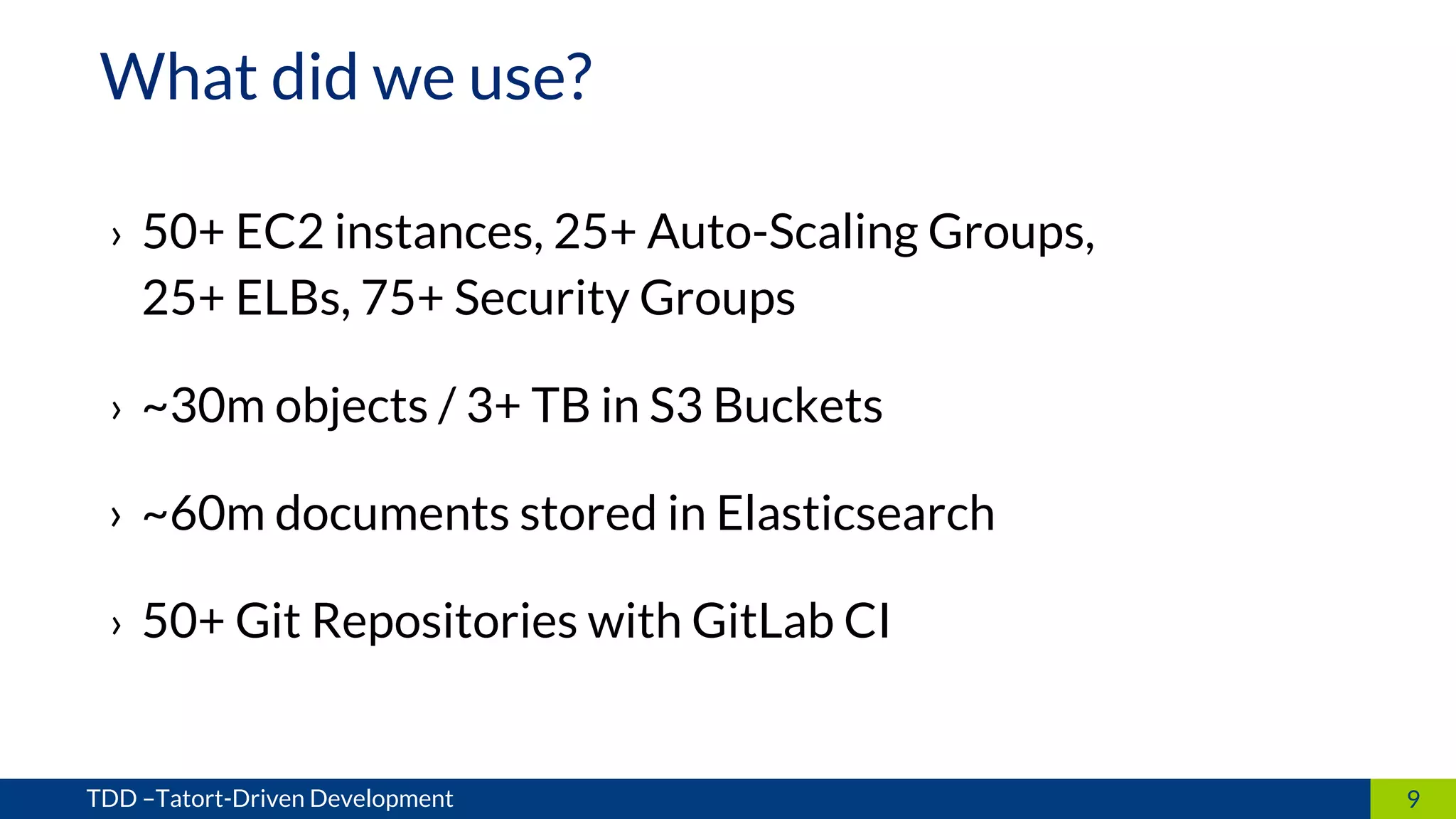TTD Tatort-driven Development | PPT