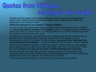 Tatsumi Hijikata - Resource Pack | PPT