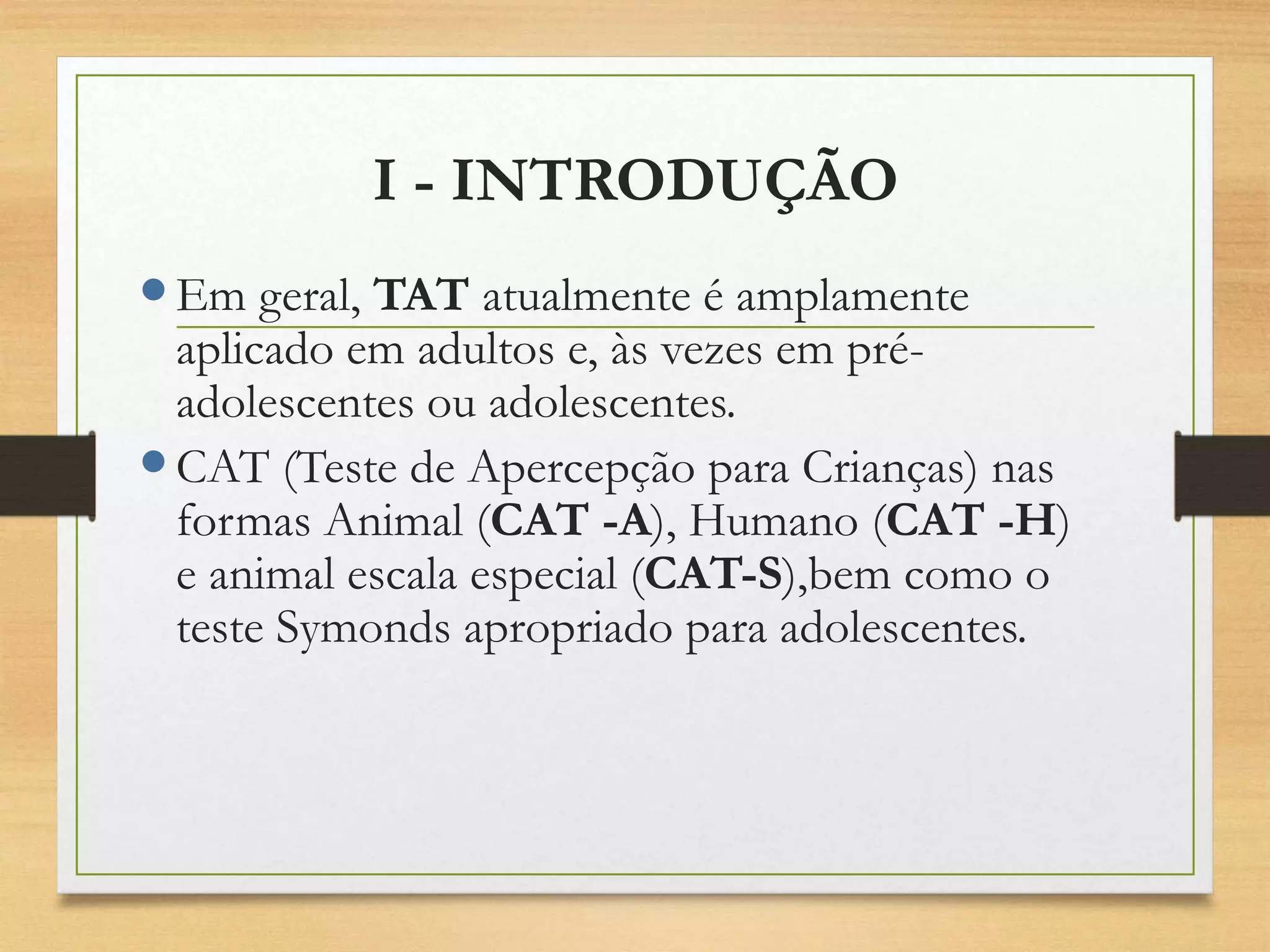 TAT teoria_aplicação_correção.ppt