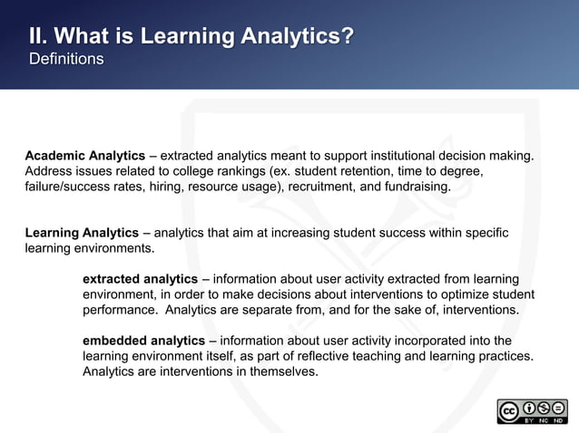 Learning Analytics: What is it? Why do it? And how? | PPT