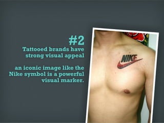 Nike Swoosh Tattoo On Chest