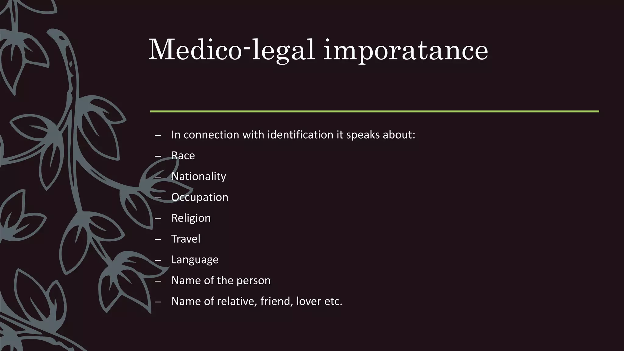 Medico-legal Importance of Tattoo Marks in Forensic victim ...