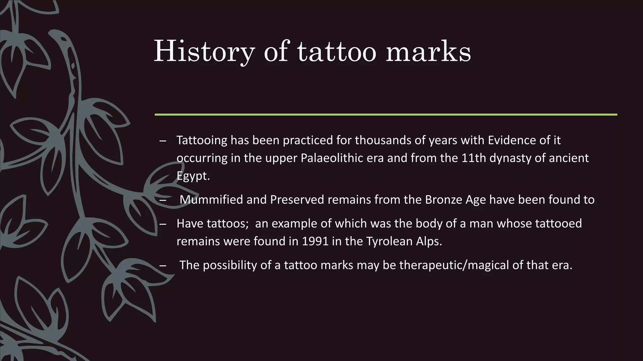 Medico-legal Importance of Tattoo Marks in Forensic victim ...