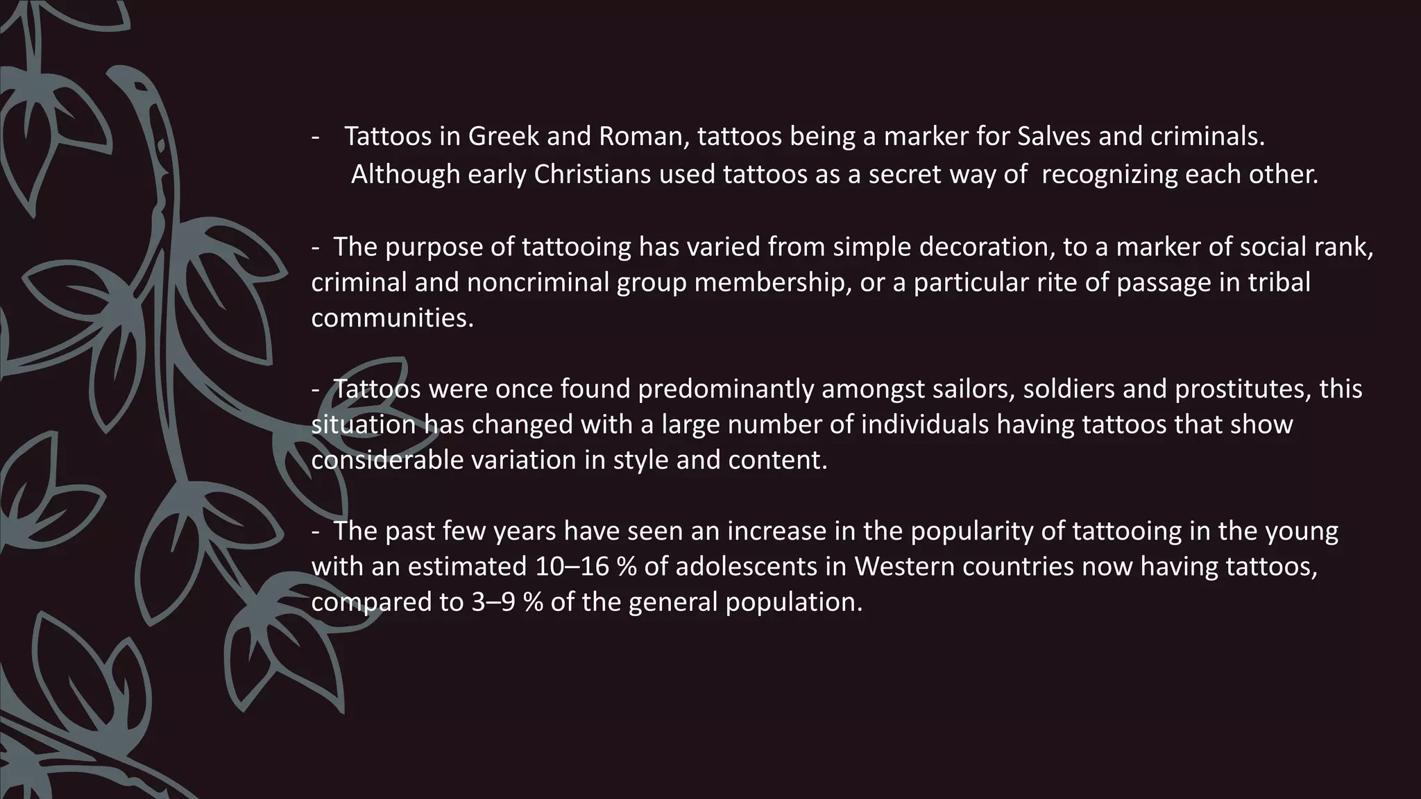 Medico-legal Importance of Tattoo Marks in Forensic victim ...