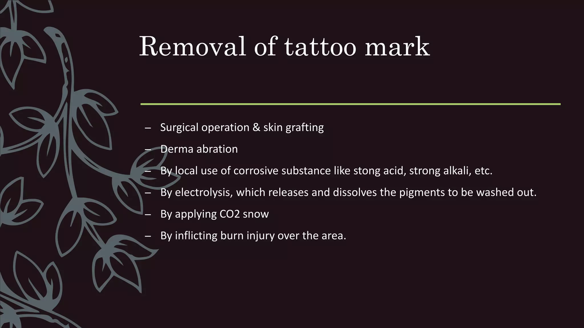 Medico-legal Importance of Tattoo Marks in Forensic victim ...