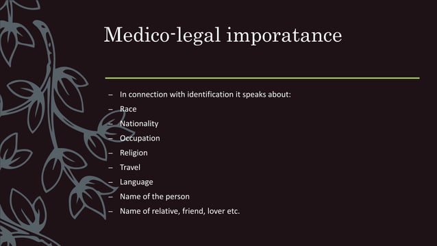 Medico-legal Importance of Tattoo Marks in Forensic victim ...